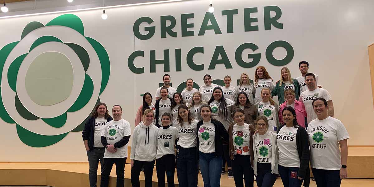 V-Week 2023: Volunteering to Make a Difference - Addison Group