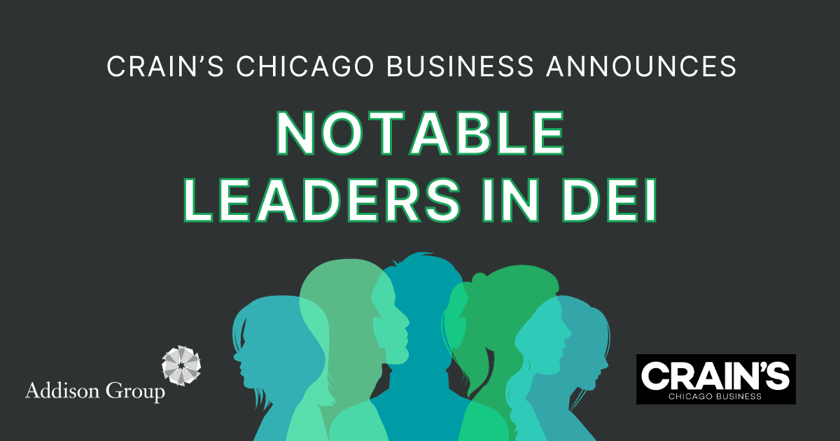 Addison Group's Peg Buchenroth on Crain's Notable Leaders list